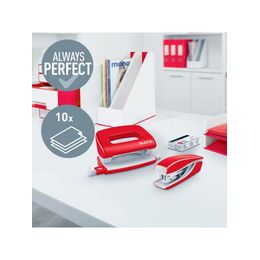 Leitz Schreibtisch-Set Nexxt Wow Heftger&auml;t+Locher rot | Gr.: onesize