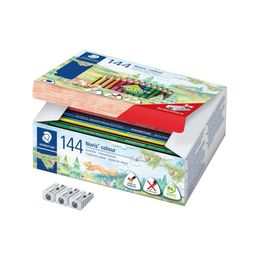 Staedtler Farbstift Noris colour ca. 3mm 12 Farben Packung mit 144 St&uuml;ck | Gr.: onesize