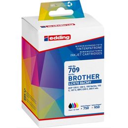 Edding Tintenpatrone kompatibel mit Brother LC970/LC1000 black + colour ... | Gr.: onesize