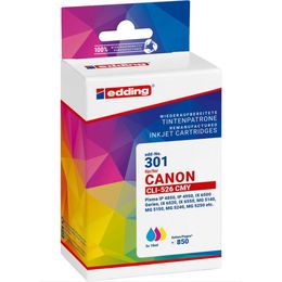 Edding Tintenpatrone ersetzt Canon CLI-526 colour Multipack 3 | Gr.: onesize