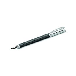 Faber-Castell F&uuml;llfederhalter Ambition Rhombus schwarz M im Etui | Gr.: onesize