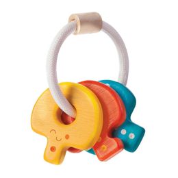 Plan Toys Rassel Babyschl&uuml;ssel bunt ab 4 Monate | Gr.: onesize