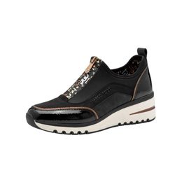 Marco Tozzi Sneaker in BLACK/COPPER | Gr.: 39
