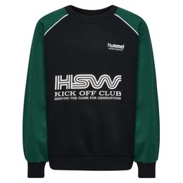 Hummel Sweatshirt Hmljr Oversized Kinder in DARK GREEN | Gr.: 34-39