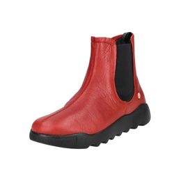 Softinos Stiefelette in Rot/Schwarz | Gr.: 37