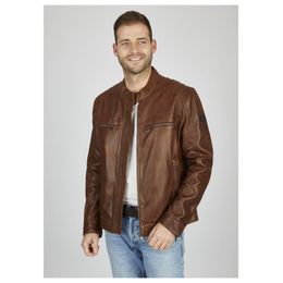 Bugatti Lederjacke BUAMADEO in Cognac | Gr.: 56