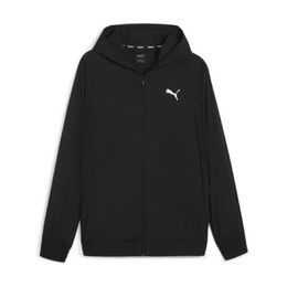 Sweatshirt/Jacke Puma FIT Woven Full Zip in Schwarz | Gr.: XL