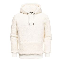 Amaci&Sons Amaci&Sons Kapuzenpullover CARNEY in Wei&szlig; | Gr.: XL