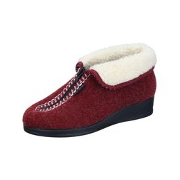 FlyFlot Klassische Hausschuhe, Ankle Boots in bordeaux | Gr.: 38