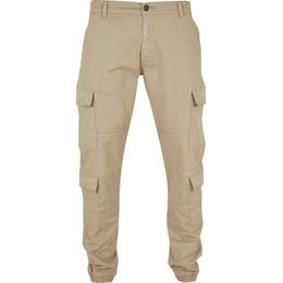 Urban Classics Herren Double Cargo Twill Jogging Pants in warmsand | Gr.: 32