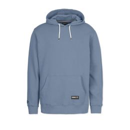 HONESTY RULES Kapuzenpullover " Basic " in dove-blue | Gr.: XXL