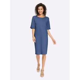 Heine Jersey-Kleid in jeansblau | Gr.: 34