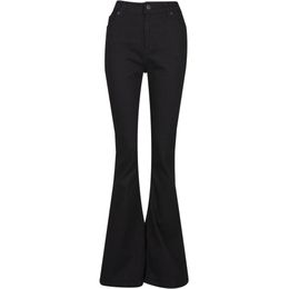 2Y Studios Elvi Flared Slim Jeans in black | Gr.: 26