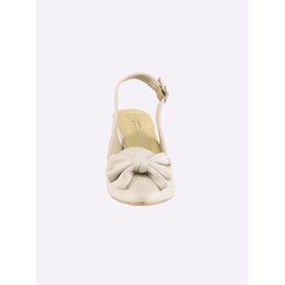 Andrea Conti Slingpumps in creme | Gr.: 36