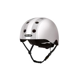 Melon Helm Decent Double Grey (matte) in wei&szlig; | Gr.: XL