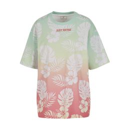 Just Rhyse T-Shirt in coral/lime | Gr.: xs