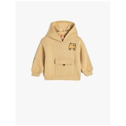 KOTON Sweatshirt in Beige | Gr.: 86/92