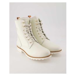 Panama Jack Schn&uuml;rstiefeletten in Wei&szlig; | Gr.: 42