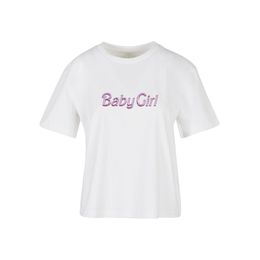 Mister Tee Damen Baby Girl Tee in white | Gr.: XS