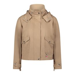 Cartoon Casual-Jacke mit aufgesetzten Taschen in camel | Gr.: 42