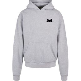 Merchcode Halloween - Cat Hoody in grey | Gr.: 3XL