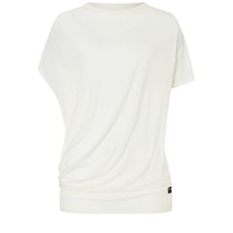 super.natural Merino T-Shirt W YOGA LOOSE TEE in wei&szlig; | Gr.: L