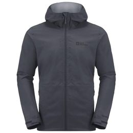 Jack Wolfskin Funktionsjacke ELSBERG 2.5L JKT M in Grau | Gr.: 3XL