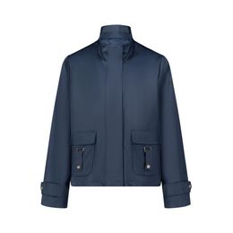 Betty Barclay Outdoorjacke gerader Schnitt in dunkelblau | Gr.: 36