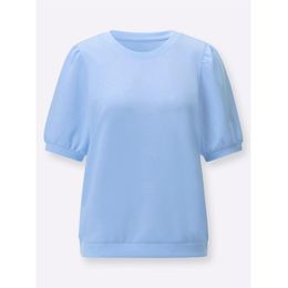 WITT WEIDEN Kurzarm-Shirt in himmelblau | Gr.: 40