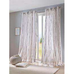 Heine Dekostore in offwhite-grau | Gr.: 145-x-130-cm