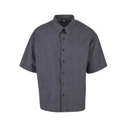 Urban Classics Herren Lightweight Denim Shirt in midgrey | Gr.: XL