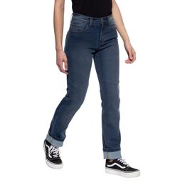 Queen Kerosin Motorradjeans Kustombuilt in hellblau | Gr.: W32/L30
