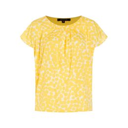More & More More & More Printshirt in art dots print yellow | Gr.: 38