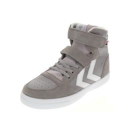 Hummel Sneaker High in Grau/Wei&szlig; | Gr.: 28