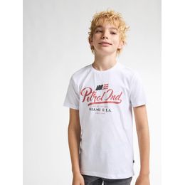 PETROL INDUSTRIES T-Shirt mit Aufdruck Coconutwalk in Wei&szlig; | Gr.: 140