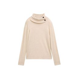 Tom Tailor Pullover in cargo beige melange | Gr.: 3XL