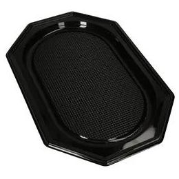 Papstar Starpak Servierplatten, PET 45 cm x 30 cm schwarz 100 St&uuml;ck