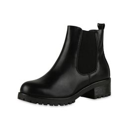 VAN HILL Chelsea Boots Madison in Schwarz Velours | Gr.: 37