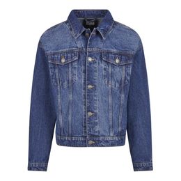 Urban Classics Herren Heavy Ounce Boxy Denim Jacket in new mid blue washed | Gr.: XXL