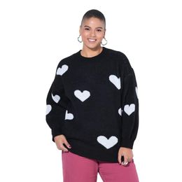 Studio Untold Pullover in schwarz | Gr.: 46-48