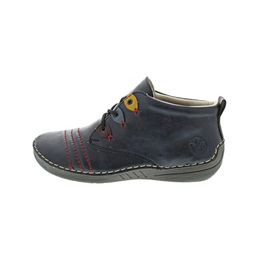 Rieker Schn&uuml;rstiefel Blau | Gr.: 36