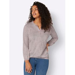 WITT WEIDEN Druck-Shirt in hortensie-ecru-bedruckt | Gr.: 42
