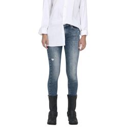 Only Jeans ONLBLUSH MID SK REA593 skinny in Blau | Gr.: XS/L34