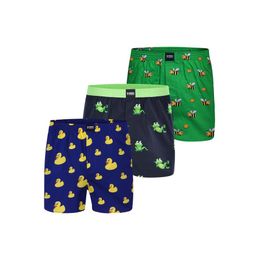 Happy Shorts Boxer Motive in BieneFroschEnte | Gr.: L
