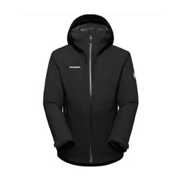 Mammut 3 in 1 Funktionsjacke Convey 3 in 1 HS Hooded Jack in Schwarz | Gr.: L