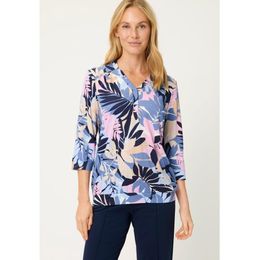 Olsen Tunikashirt Clara in marine mehrfarbig | Gr.: 44