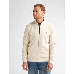 PETROL INDUSTRIES Casual Strickjacke Destino in Wei&szlig; | Gr.: L