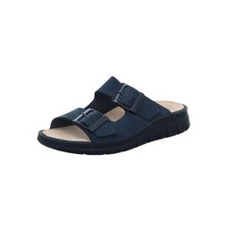 Finn Comfort Pantolette in blau | Gr.: 47