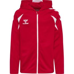 Hummel Kinder Hoodie "Core 2.0 Zip Hoodie" in Rot | Gr.: 152