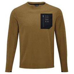 Cube ATX Fleece Trikot langarm - braun - XL